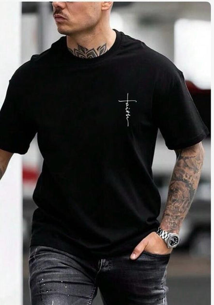 CAMISETA HOMBRE NEGRA FAITH PEQUEÑO – LABRIUT
